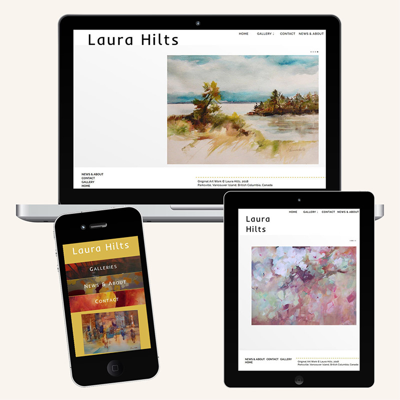 Web Designer and Developer Janet Flora Hilts